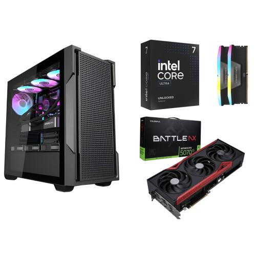 Desktop fo Gaming /Design Core Ultra 7 265K - Gold One Computer